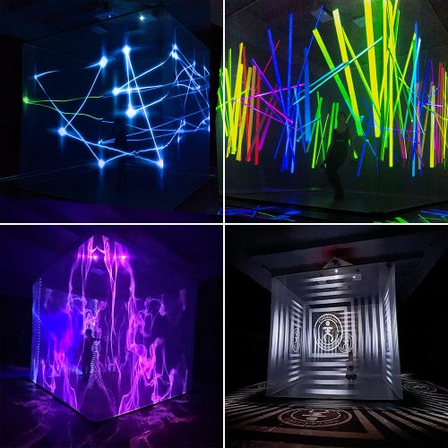 NEW Interactive Projection Dance Cube for show - by ETERESHOP