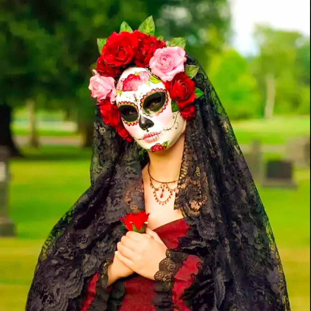 Traditional Dia De Los Muertos Dress Traditional Dia De Los Muertos Dress