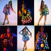 LED light up Dress with cutout and infinity mirror effect - by ETEREshop