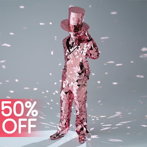 Mirror Man costumes at an affordable price - Light Solutions ETERE