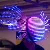 Cosplay Led light up screen mask "Owl" for parties and festivals