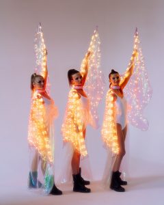 LED Belly dance Isis Wings for performances with 410 LED, ETERESHOP