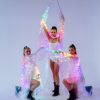 LED Belly dance Isis Wings for performances with 410 LED, ETERESHOP
