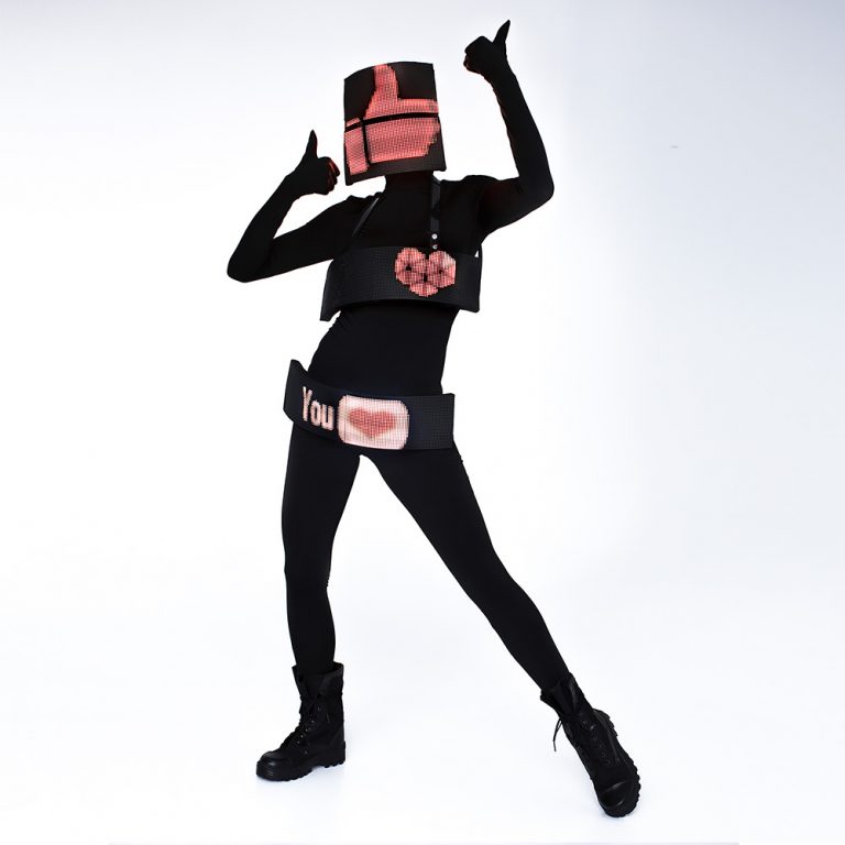 LED Cosplay Ursula Dress for Halloween and New Year's performances