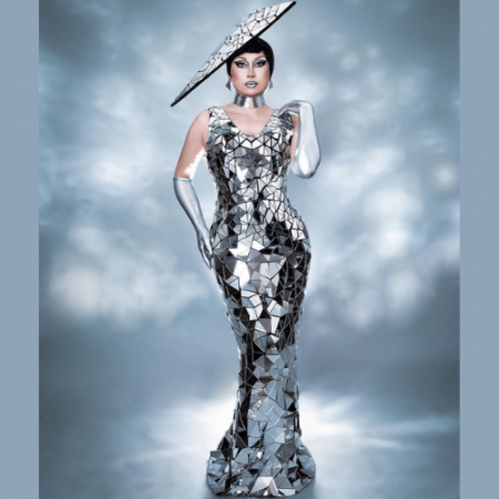 30+ ideas of mirror dresses for performances on stage - ETERE