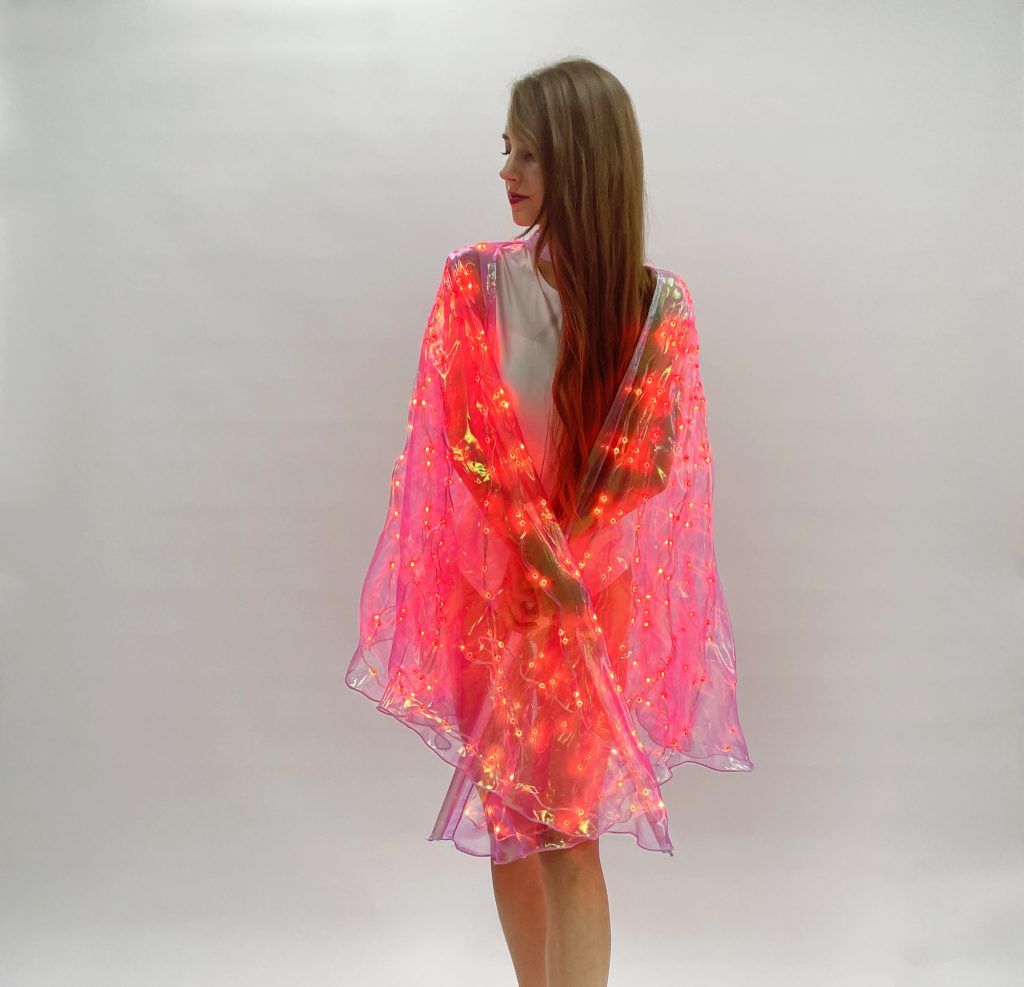 LED Belly dance Isis Wings for performances with 410 LED, ETERESHOP