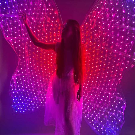 LED clothing, led suit, led outfit for women and men - by ETERESHOP