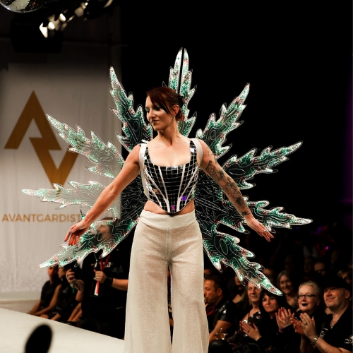 Christmas LED light up Snowflake Costume for Adults by ETERESHOP