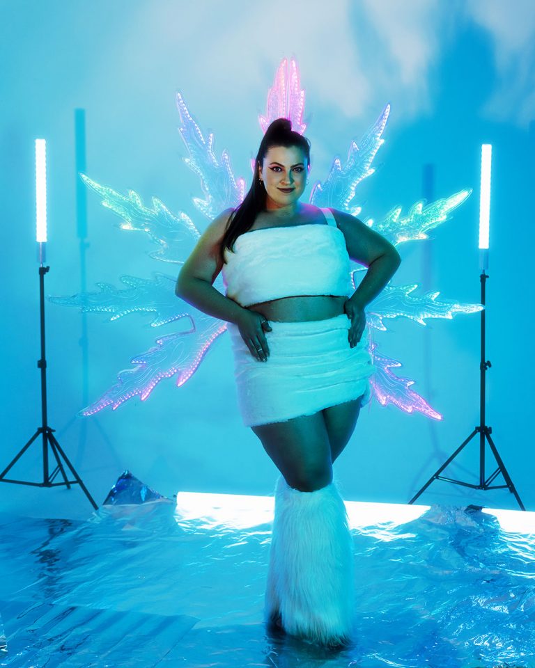 LED light up Wings Costume for Adults - by ETEREshop