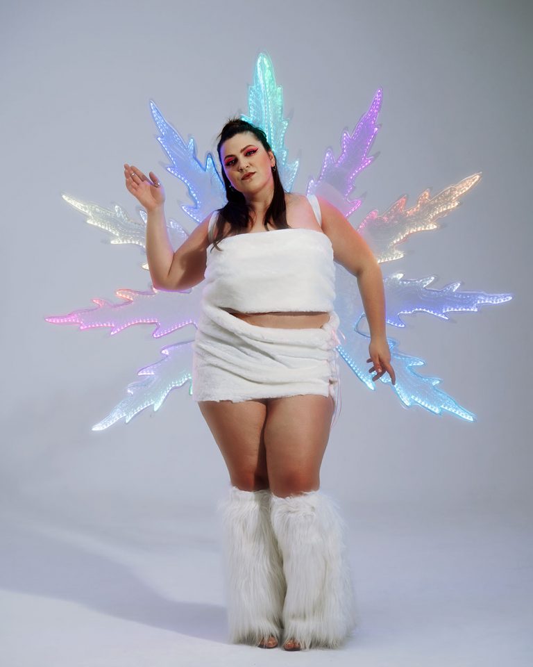 LED light up Wings Costume for Adults - by ETEREshop