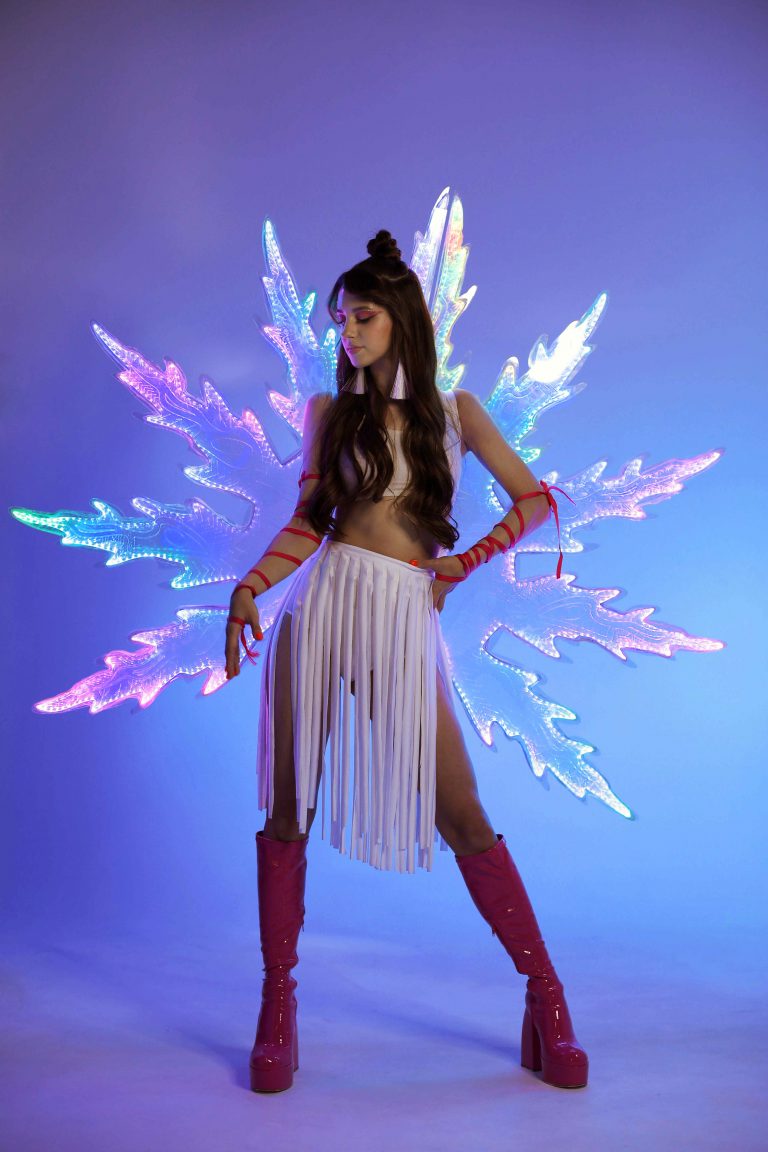 LED light up Wings Costume for Adults - by ETEREshop