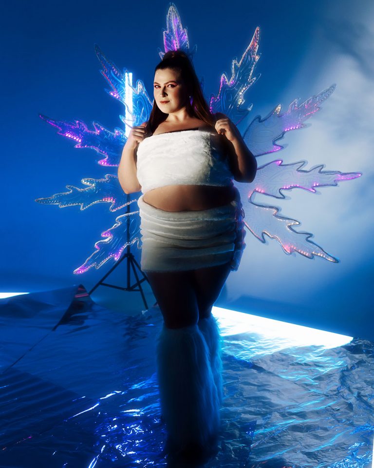 LED light up Wings Costume for Adults - by ETEREshop