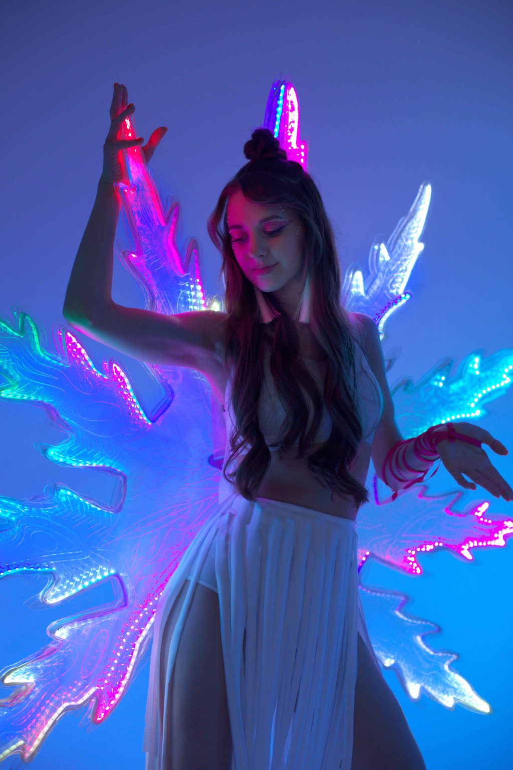 LED light up Wings Costume for Adults - by ETEREshop