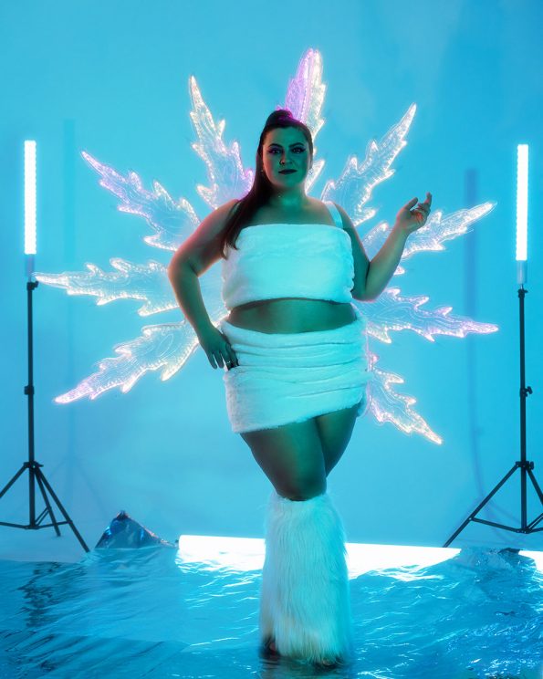 LED light up Wings Costume for Adults - by ETEREshop
