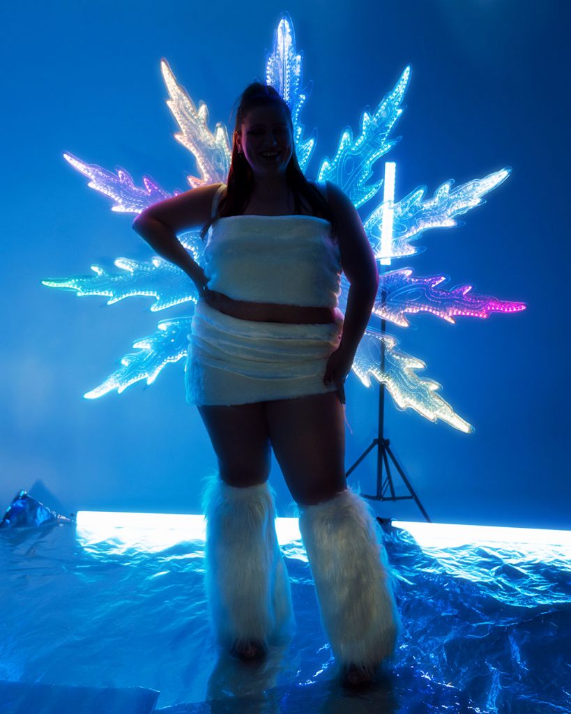 LED light up Wings Costume for Adults - by ETEREshop
