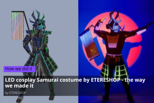 HOW WE DID IT: LED COSPLAY SAMURAI COSTUME