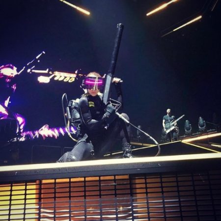 25 LED Glasses masks for Muse Dancers for Simulation World Tour