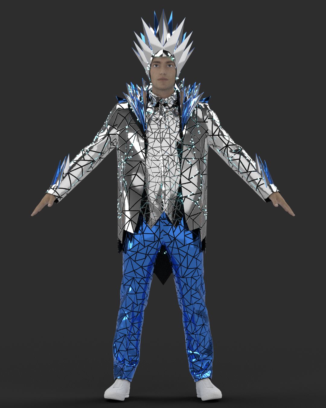 10 Circus Mirror Costumes Made Ready in a Month - by ETERESHOP