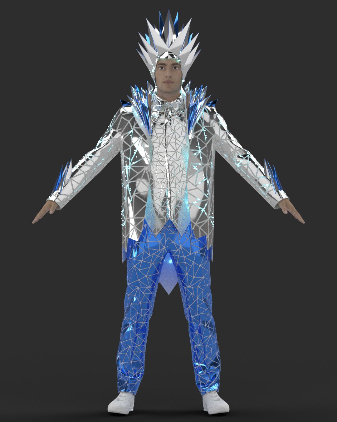 10 Circus Mirror Costumes Made Ready in a Month - by ETERESHOP