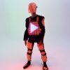 Programmable LED light up robot suit for artists - by ETERESHOP