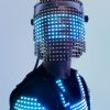 Programmable LED light up robot suit for artists - by ETERESHOP