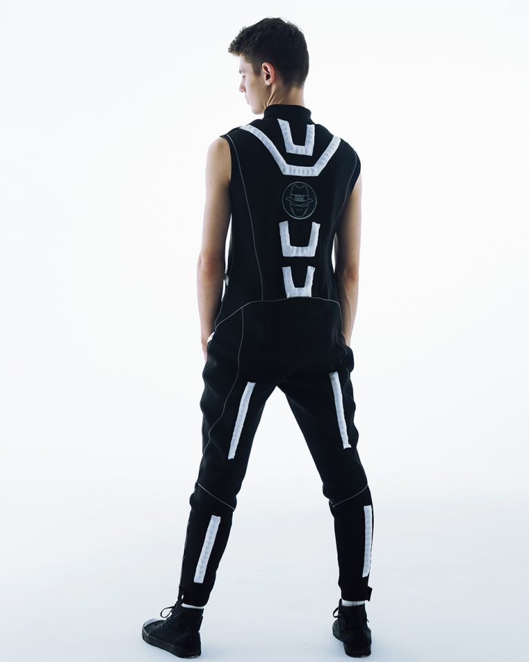 LED Men's Gymnastics Costume for Performances - ETERESHOP