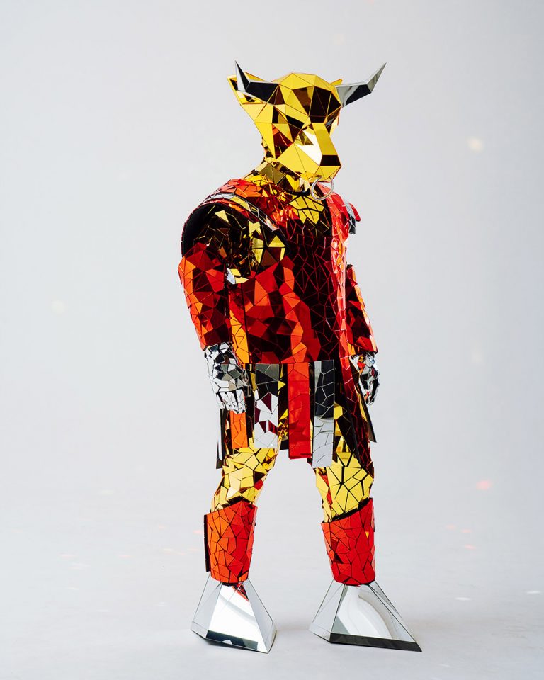 Buy Carnival Costume Minotaur with Disco Ball Effect, ETERE