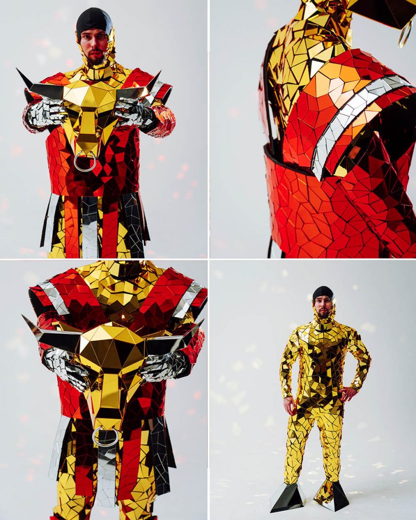 Buy Carnival Costume Minotaur with Disco Ball Effect, ETERE