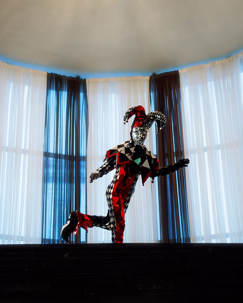 Masquerade Mirror Jester Costume to order - by ETERESHOP