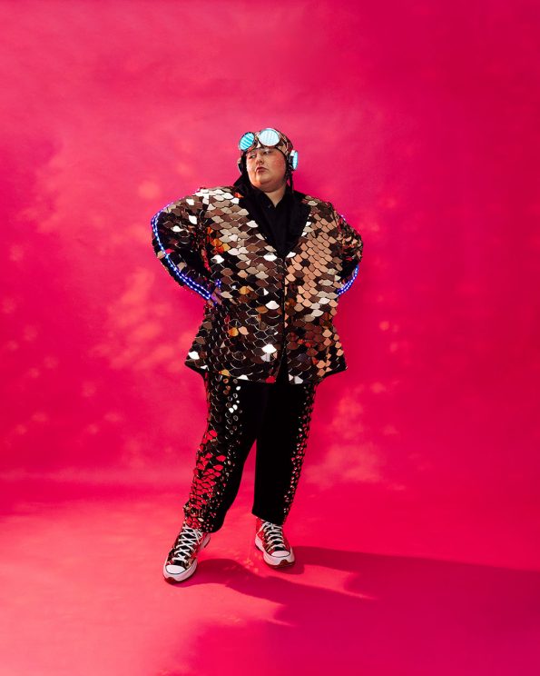 Disco Ball Costume at an affordable price - Light Solutions ETERE