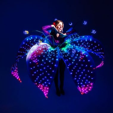 LED Stage Dress Flower - by ETERESHOP