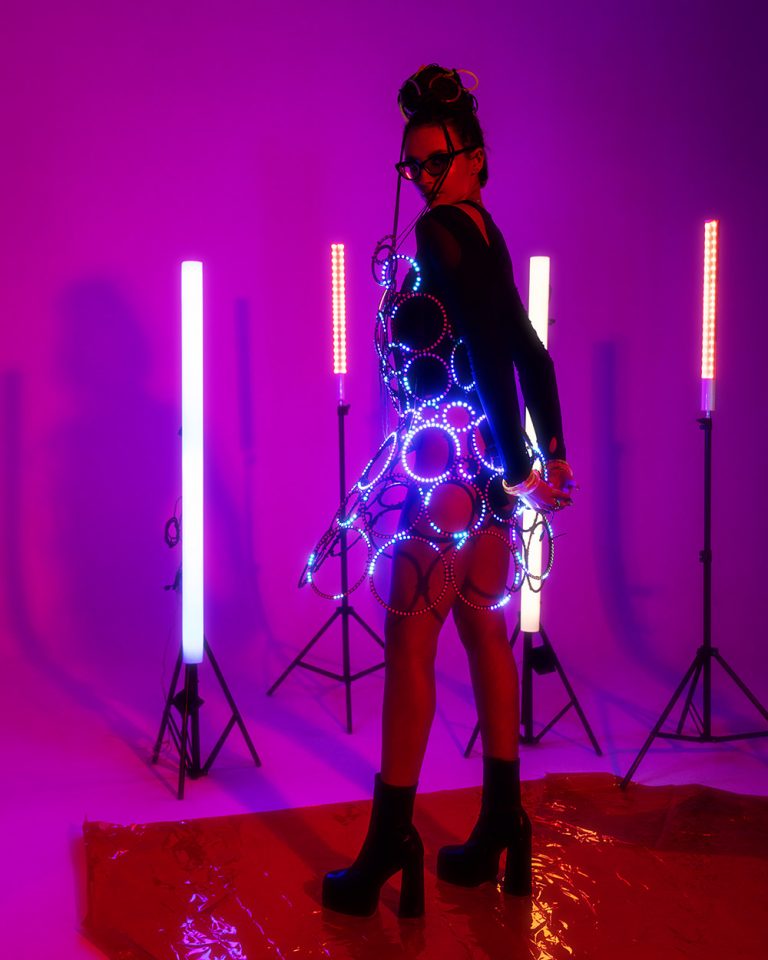 Festival Sexy Led light up Dress - by ETEREshop