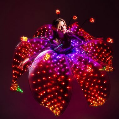 LED Stage Dress Flower - by ETERESHOP