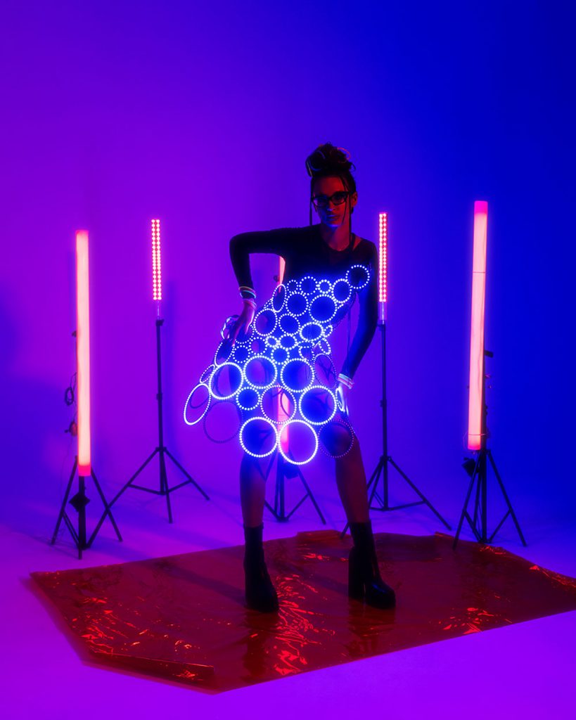 Festival Sexy Led light up Dress - by ETEREshop
