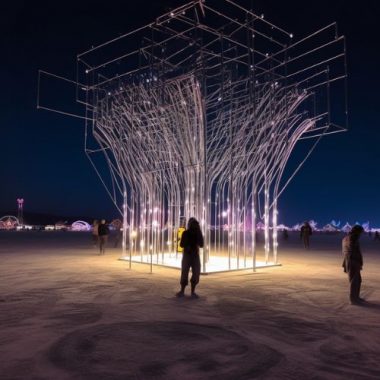 56 Art Installations with LED Lights - by ETERESHOP