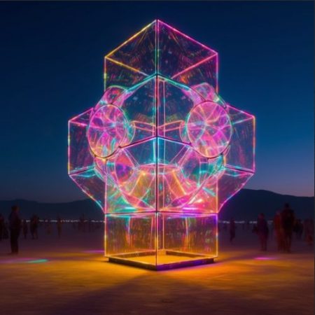 56 Art Installations with LED Lights - by ETERESHOP