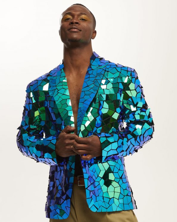 Rave Chameleon Mirror Jacket - by ETEREshop