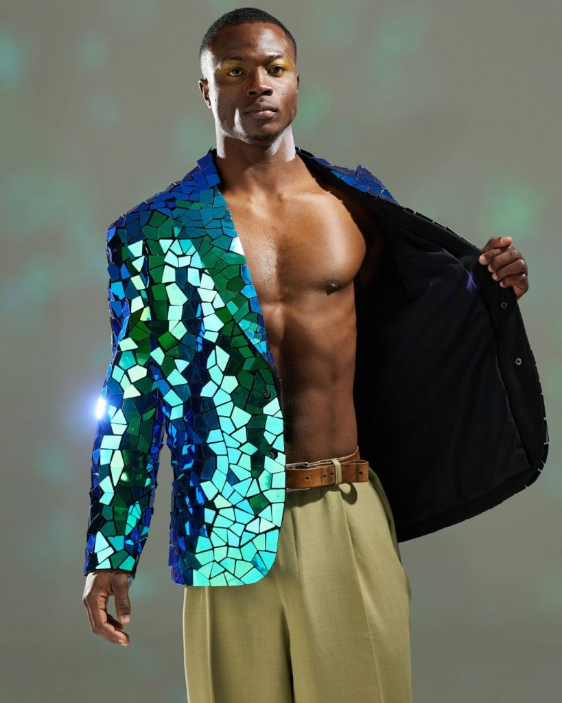 Rave Chameleon Mirror Jacket - by ETEREshop