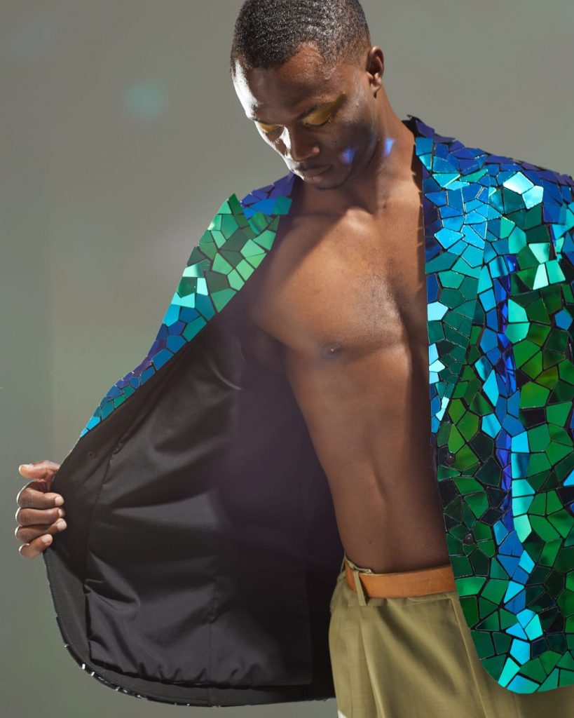 Rave Chameleon Mirror Jacket - by ETEREshop