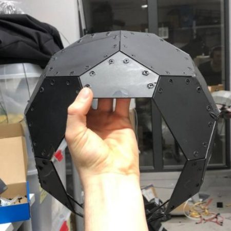 DIY Programmable LED Light up Helmet - by ETEREshop