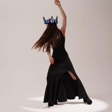 LED Infinity Mirror Crown for shows and events - by ETERESHOP