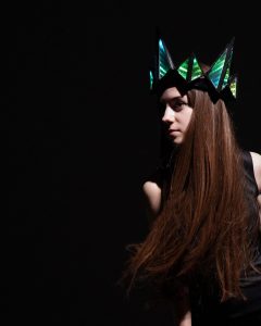 LED Infinity Mirror Crown for shows and events - by ETERESHOP