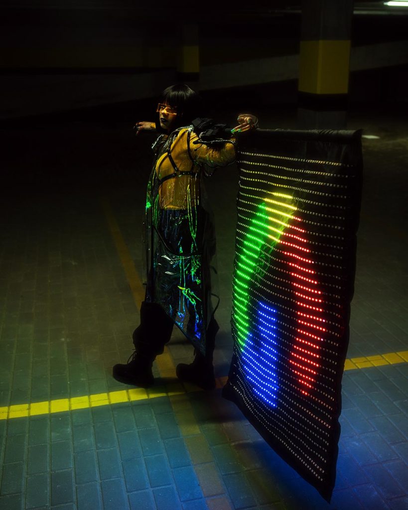 Screen Led Flag 3900 lights for shows and events - by ETEREshop