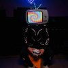 Cosplay Led lighting Helmet TV - by ETERESHOP