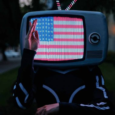 Cosplay Led lighting Helmet TV - by ETERESHOP