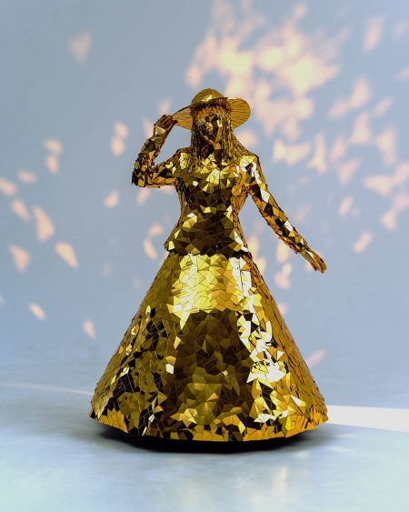 Mirror dress - Mirror Lady animation artist costume - by ETERESHOP