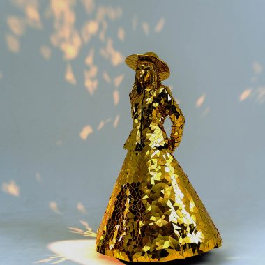 Mirror dress - Mirror Lady animation artist costume - by ETERESHOP