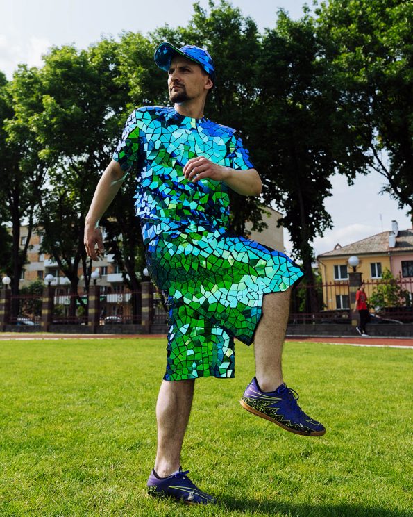 Mirror Football Player Costume - by ETEREshop