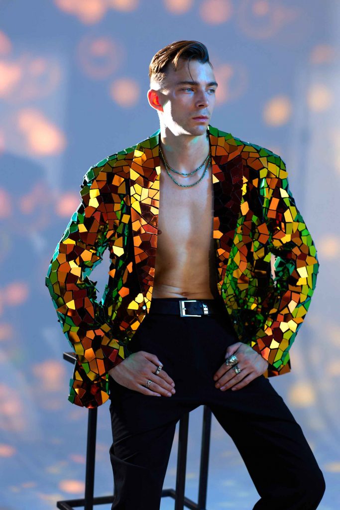 Rave Chameleon Mirror Jacket - by ETEREshop