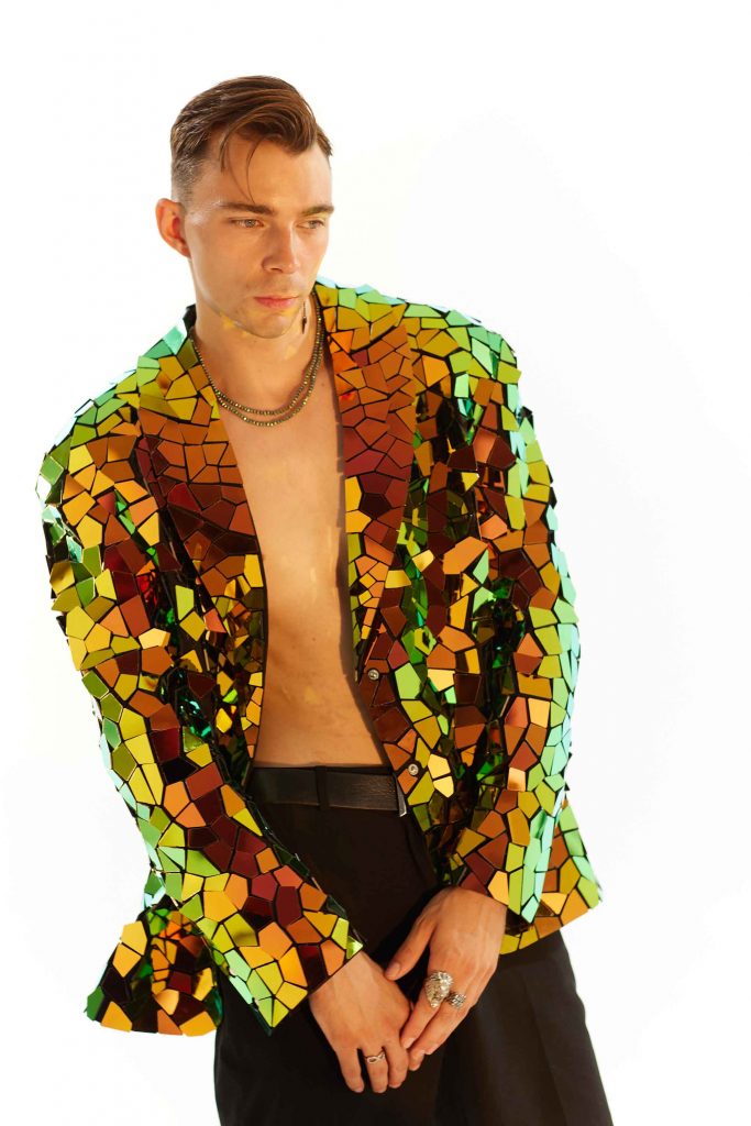 Rave Chameleon Mirror Jacket - by ETEREshop